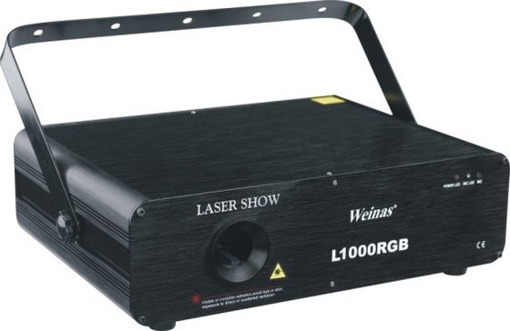 China 1w RGB 3 In 1 Laser Stage Lighting / DJ Laser Lights With Ilda Software supplier