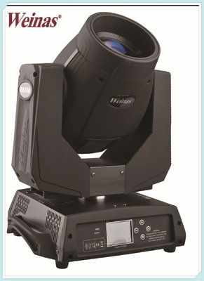 China DMX  Moving Head Spot Light / Sharpie Moving Lights With Double Prism Rotational Gobos supplier