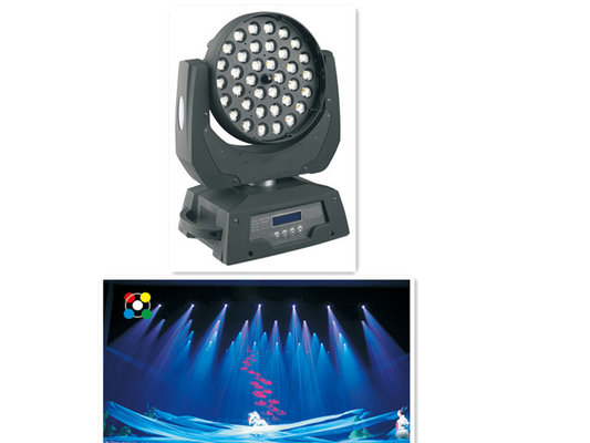 China Hight Brightness LED Zoom Moving Head Light 36×12W With Colorful 6 In 1 RGBWYI supplier
