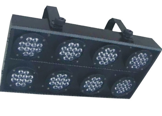 China Rectagele 8 Heads LED Disco Effect Lights 3W X 96PCS KTV Lights supplier