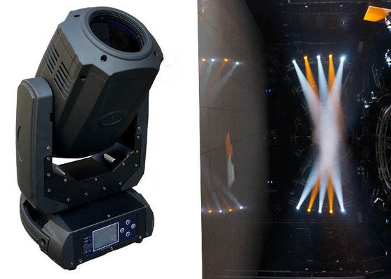 China LED 200W Stage Moving Head Light / Sharpy Beam Moving Head Light With 18 Channels supplier