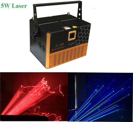 China 3W /4W / 5W  RGB Laser Stage Lighting Can Show Number And Letters Function supplier